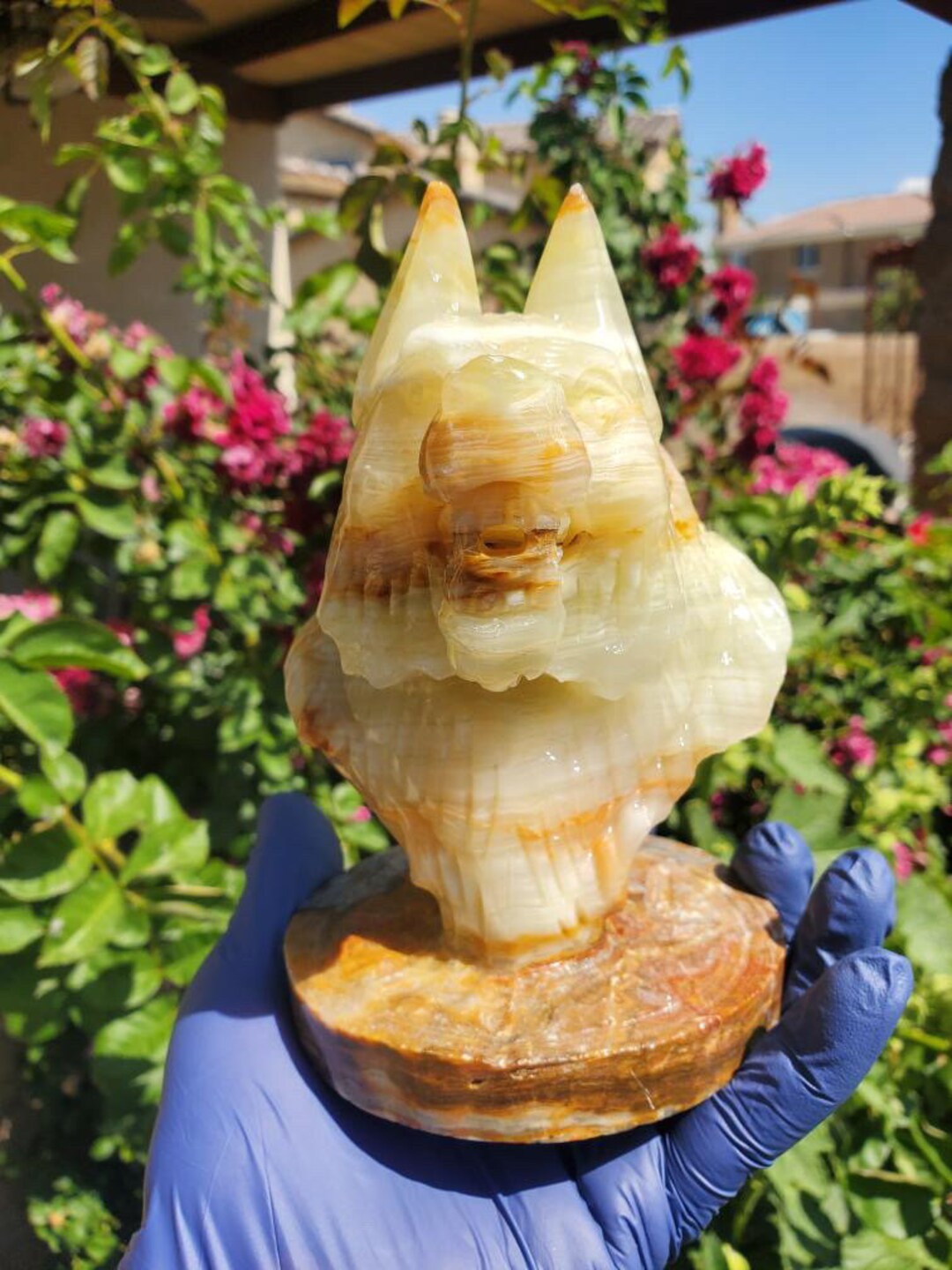 Afghanistan Jade Wolf Head Carving, Crystal Reiki Healing Wolf Head ...