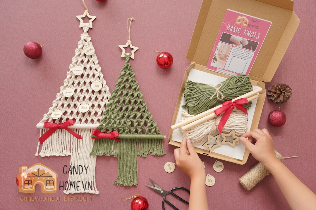 Macrame Diy Girls Craft Box Kits for Adults Bulk Christmas - Etsy