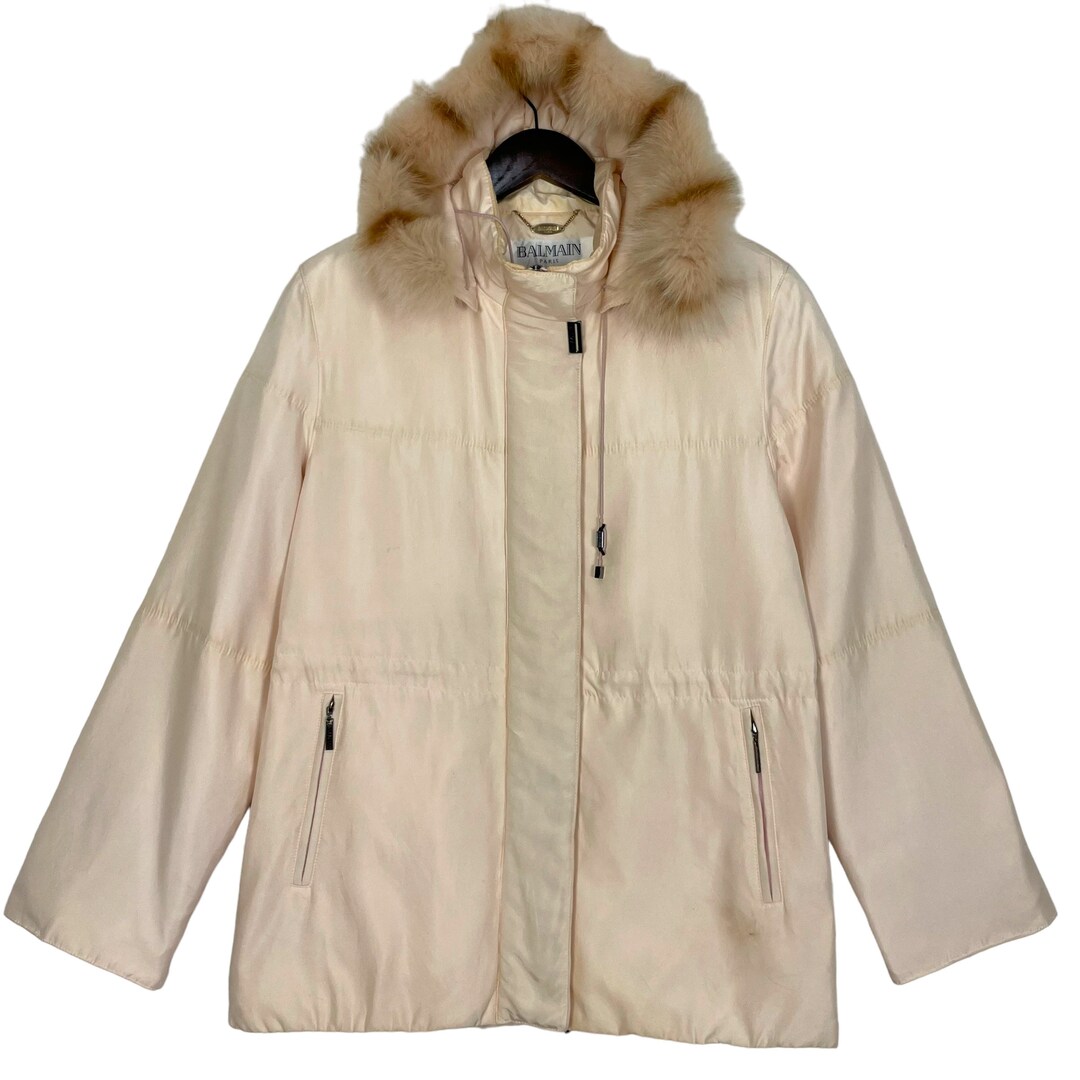 Balmain Paris Jacket Button up Zipper With Hoodie Designer Streetwear ...