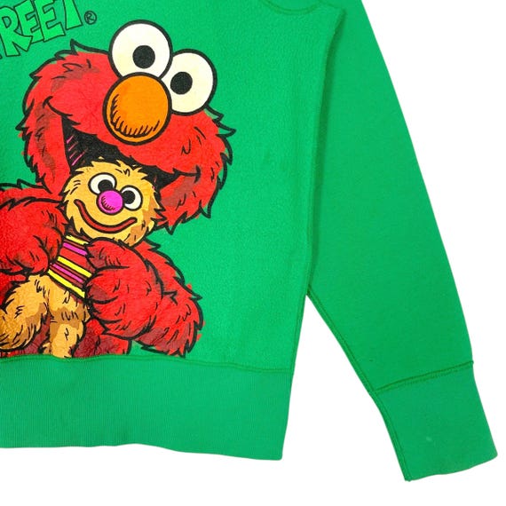 Vintage Sesame Street Elmo Cartoon Network Big Logo S… - Gem