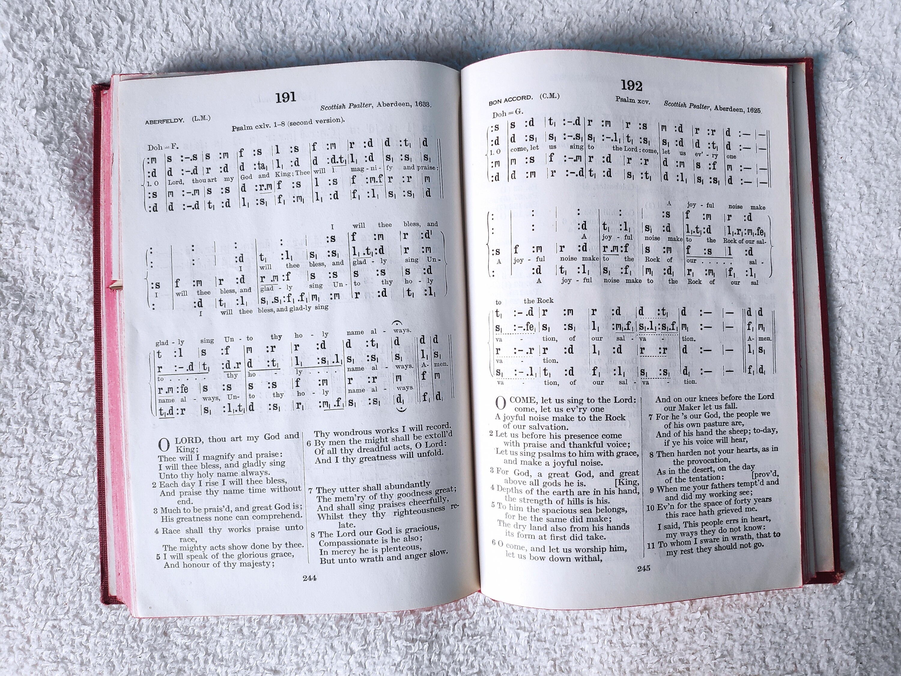 Antique Religious Book of the 1920s the Scottish Psalter - Etsy