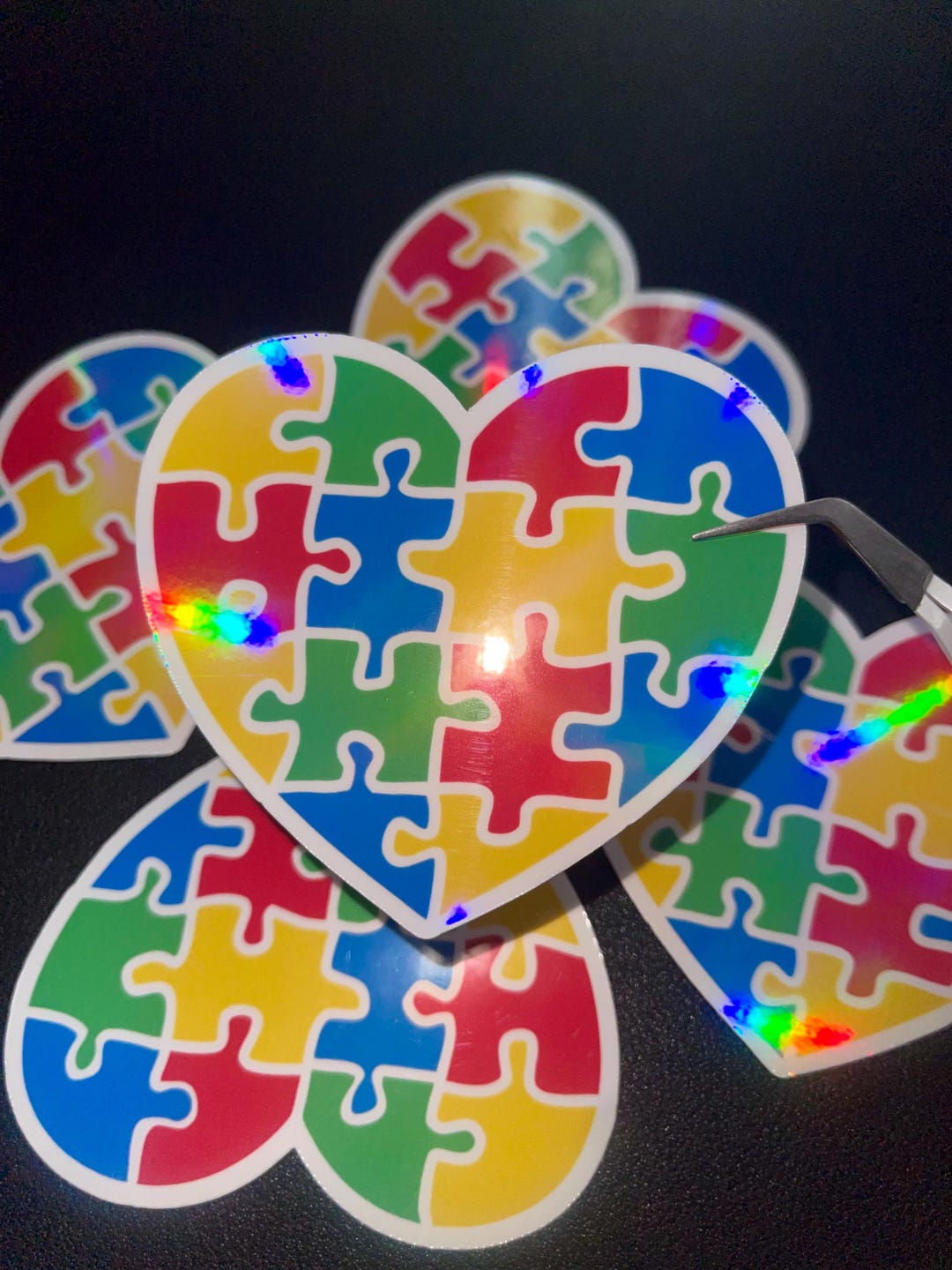 Autism Heart Sticker | Autism Awareness | Vinyl Decal | Waterproof ...