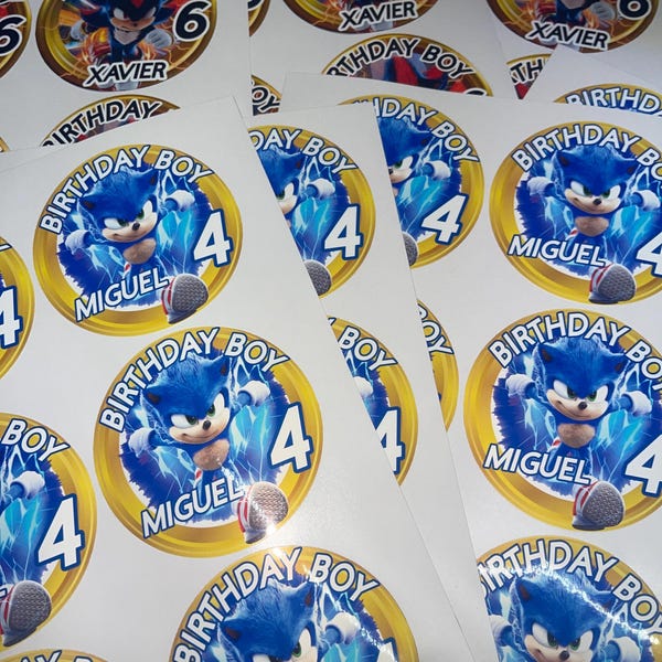Sonic Cut Outs - Etsy