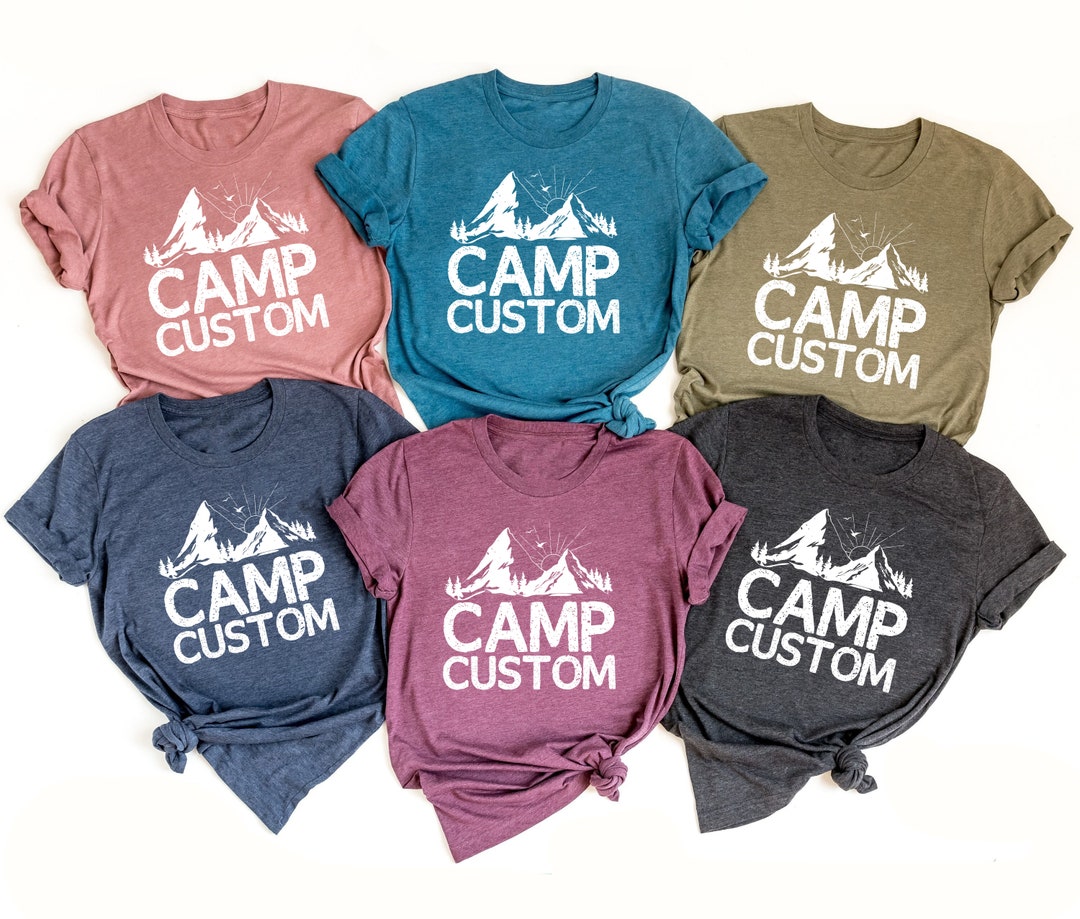 Personalized Camp Shirt, Custom Camp Shirts, Outdoor Shirt, Explore ...