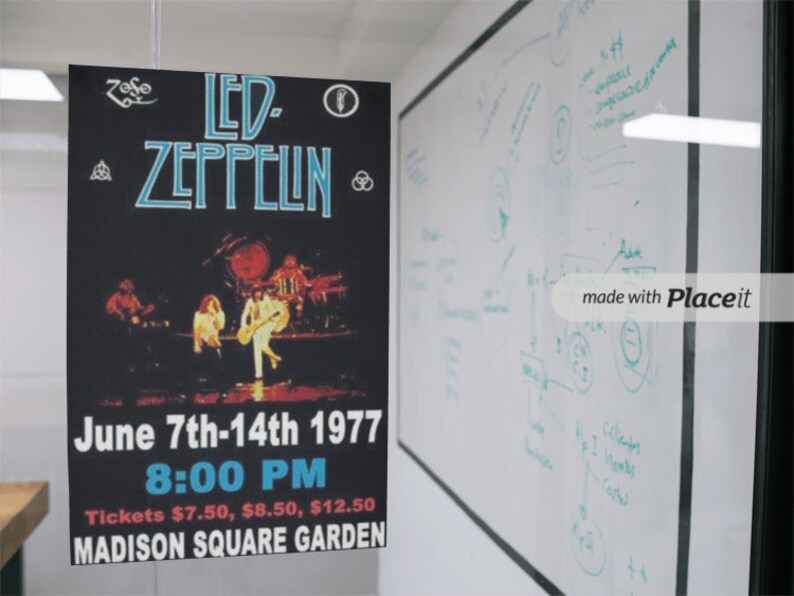 Led Zeppelin Digital Download Digital Print Wall Art - Etsy