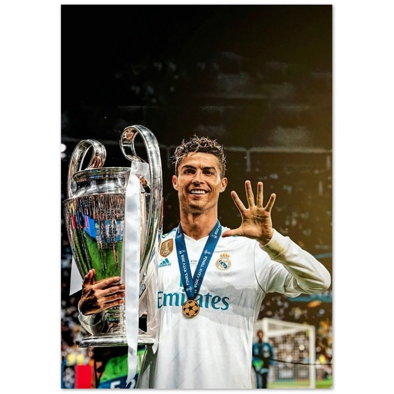 Cristiano Ronaldo Poster Ronaldo Print Ronaldo Banner - Etsy
