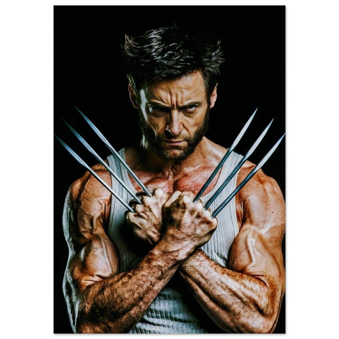 The Wolverine Wolverine Poster Wolverine Print Wall Art - Etsy Australia