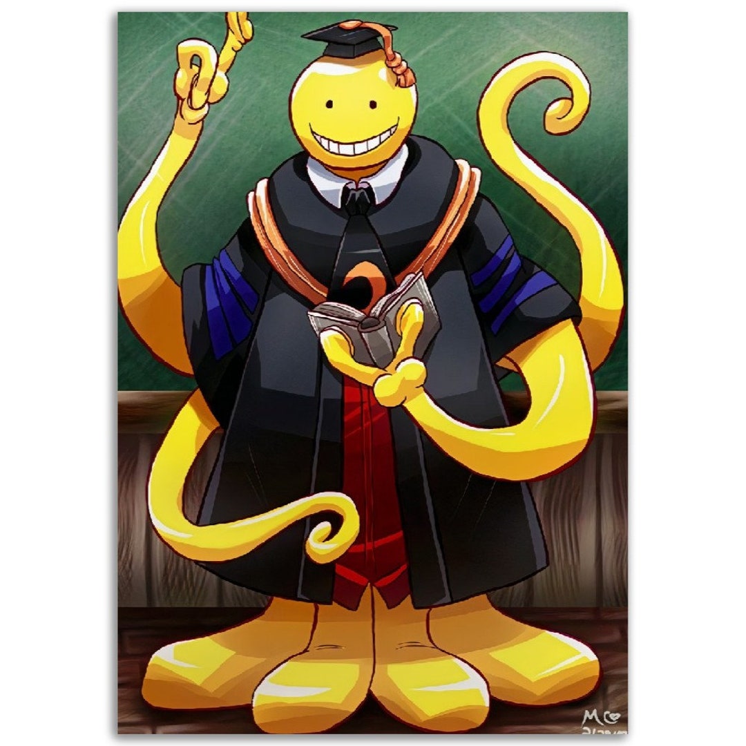 Koro-sensei Poster Koro Sensei Print Koro-sensei Banner - Etsy
