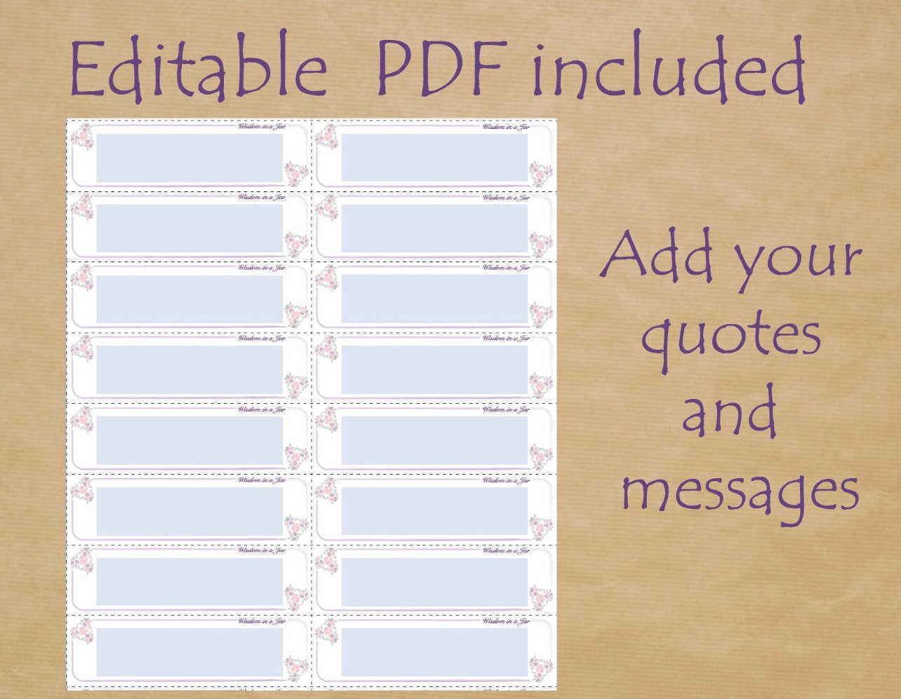 365 Printable Bible Verses of Encouragement for Jar Gift - Etsy