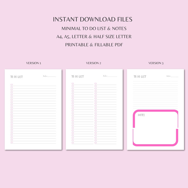 To Do List Printable Template,daily to Do List,tasks List,productivity ...