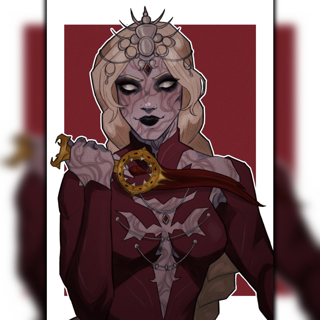 Orin the Red Art Print A5 & A4 Baldur's Gate 3 - Etsy