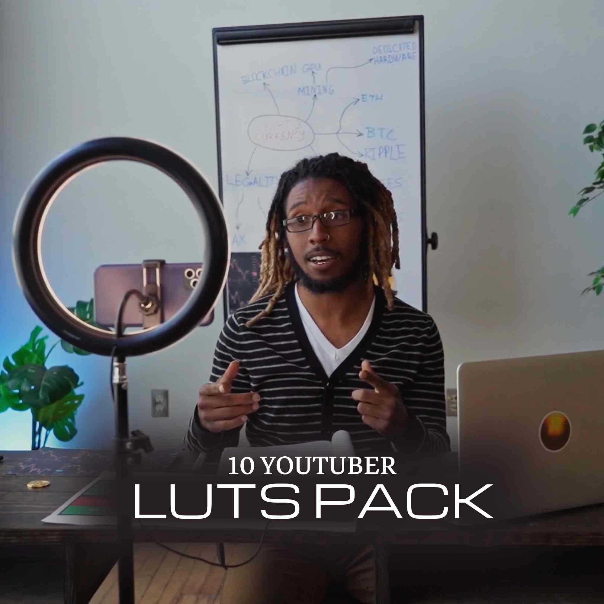 10 PREMIERE PRO LUTS, Youtube Luts, Youtube Video Clean Luts, Vlog ...