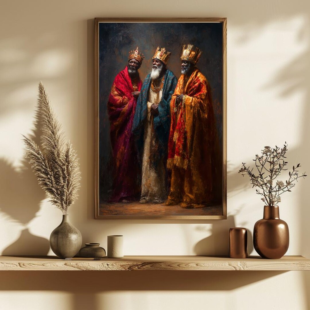 Majestic Kings Wall Art | Regal Royalty Printable Art | Cultural ...