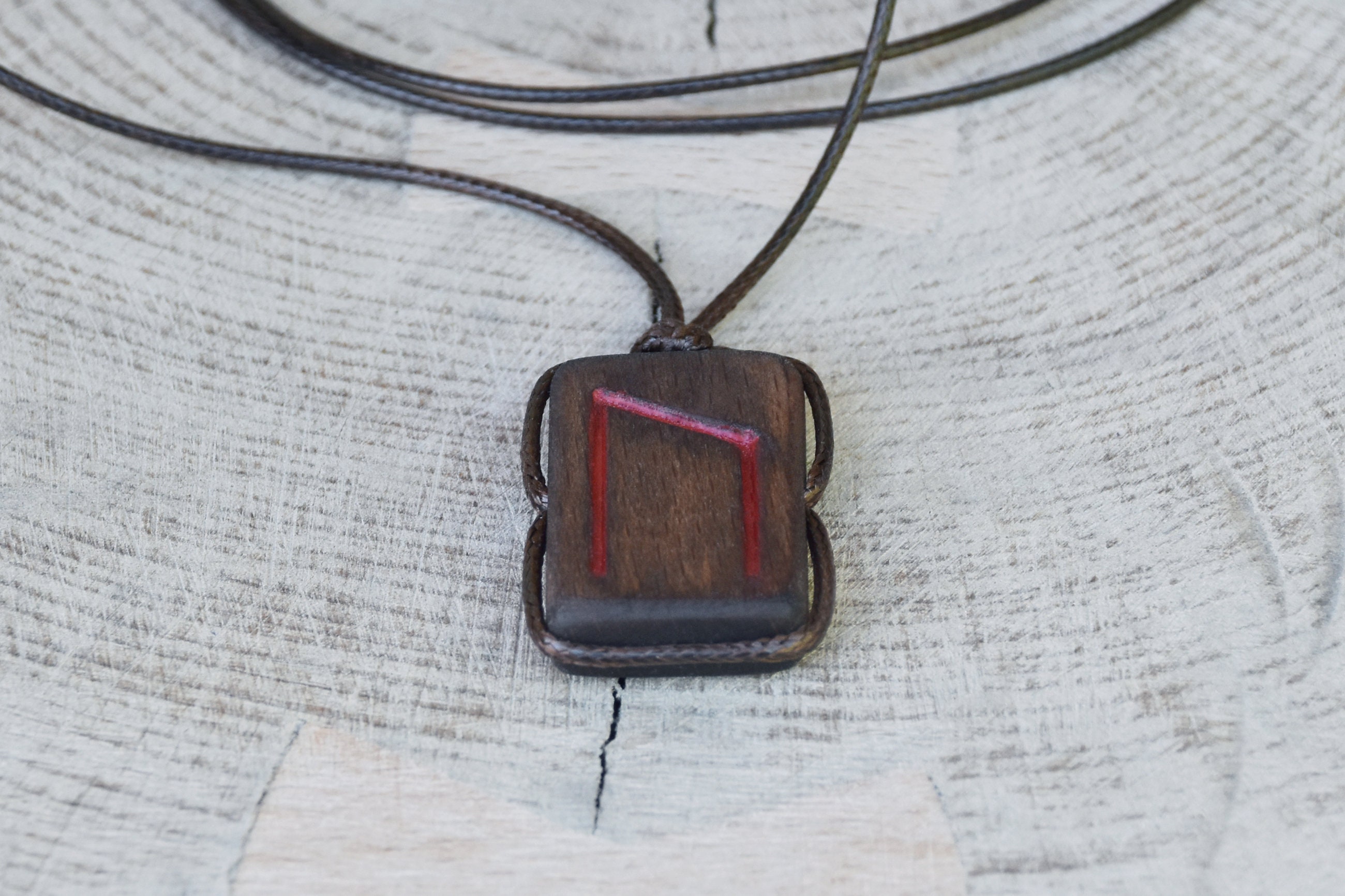 Uruz Rune Healing Necklace Good Health Talisman Mental and Physical ...