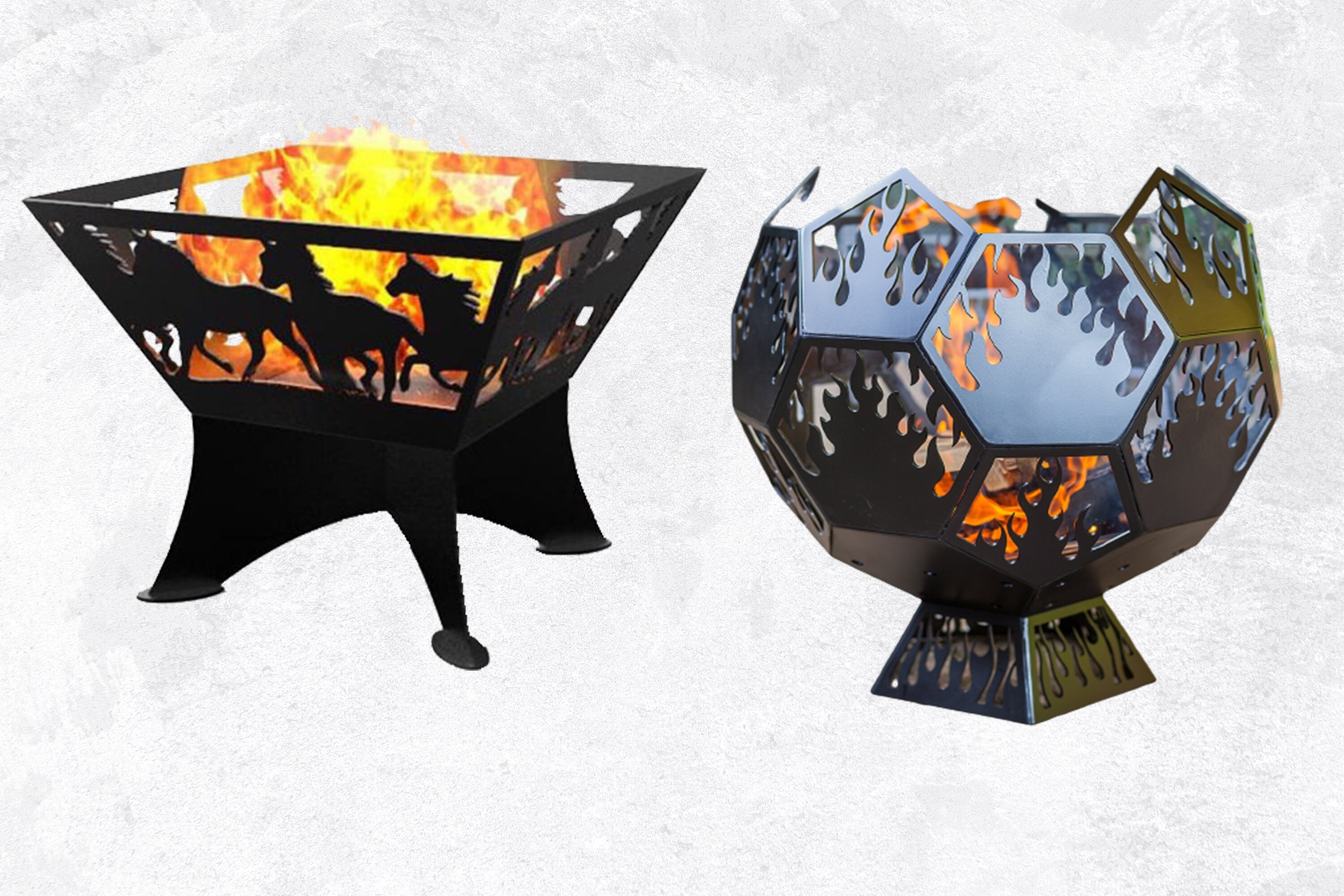 Portable Fire Pit and Bonfire Pit Plasma Laser Cut Vector | CNC File ...