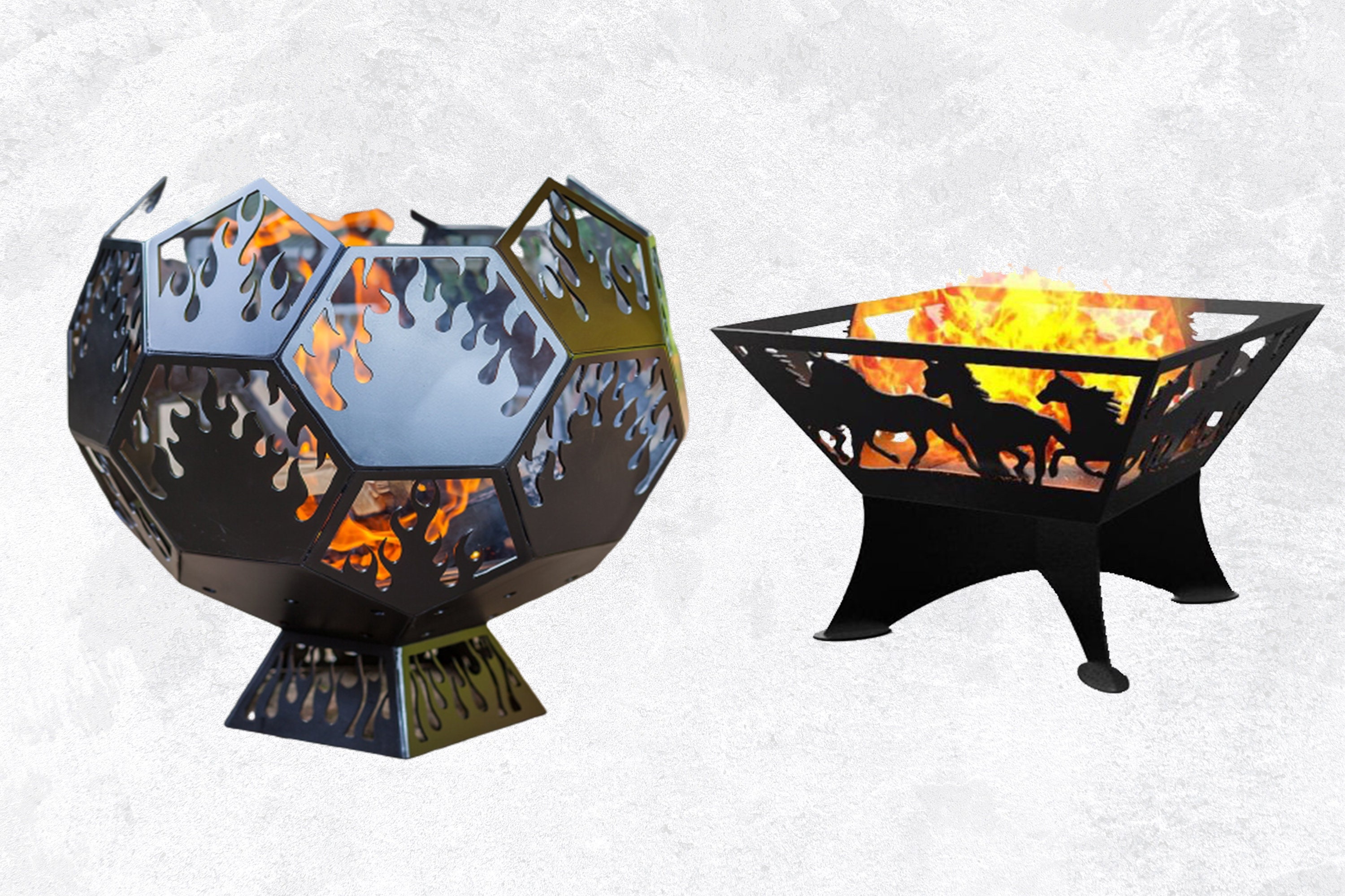 Portable Fire Pit and Bonfire Pit Plasma Laser Cut Vector | CNC File ...