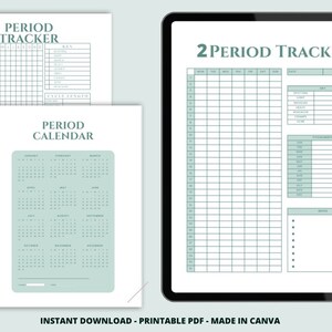 Menstrual Period Tracker Personal Planner Inserts Tracker: PMS Tracker ...