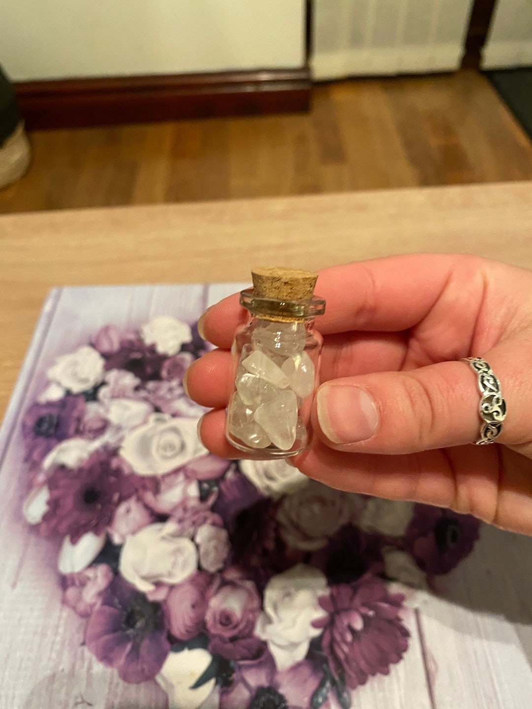 Clear Quartz Crystal Jar // Mental Health Crystals // Healing Crystals ...
