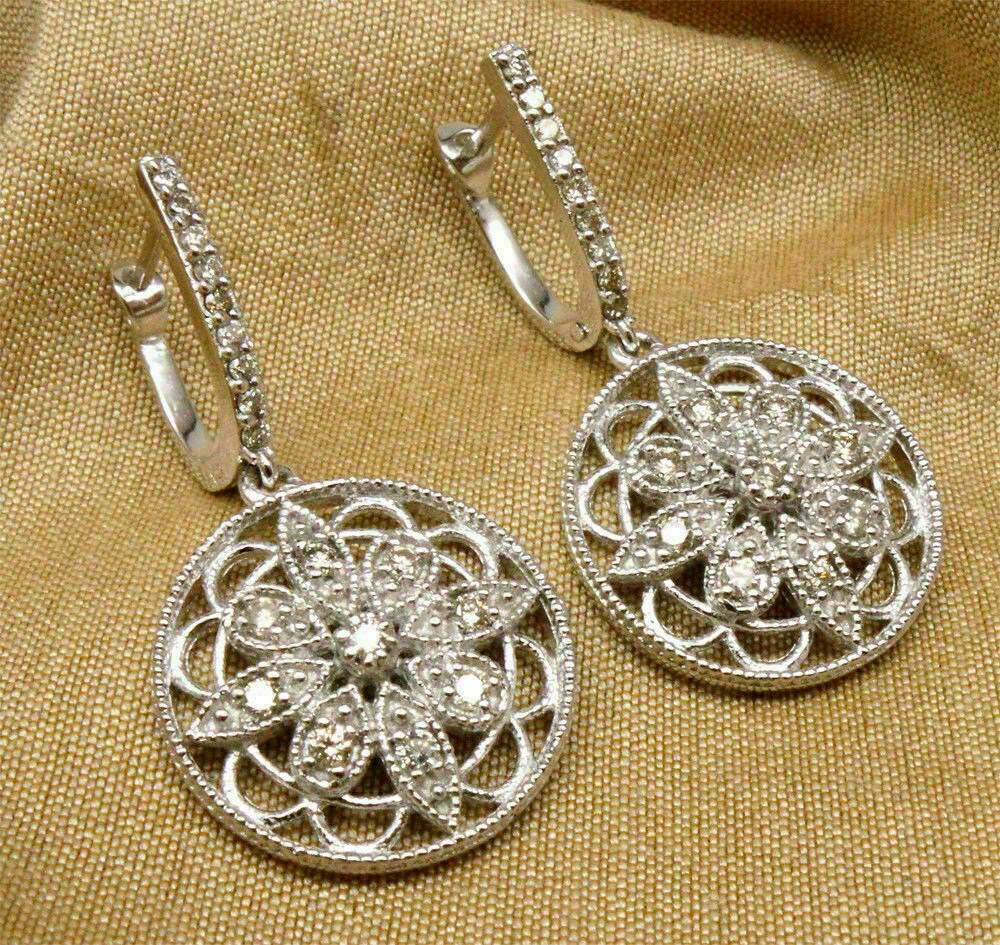 Diamond Art Earrings - Etsy