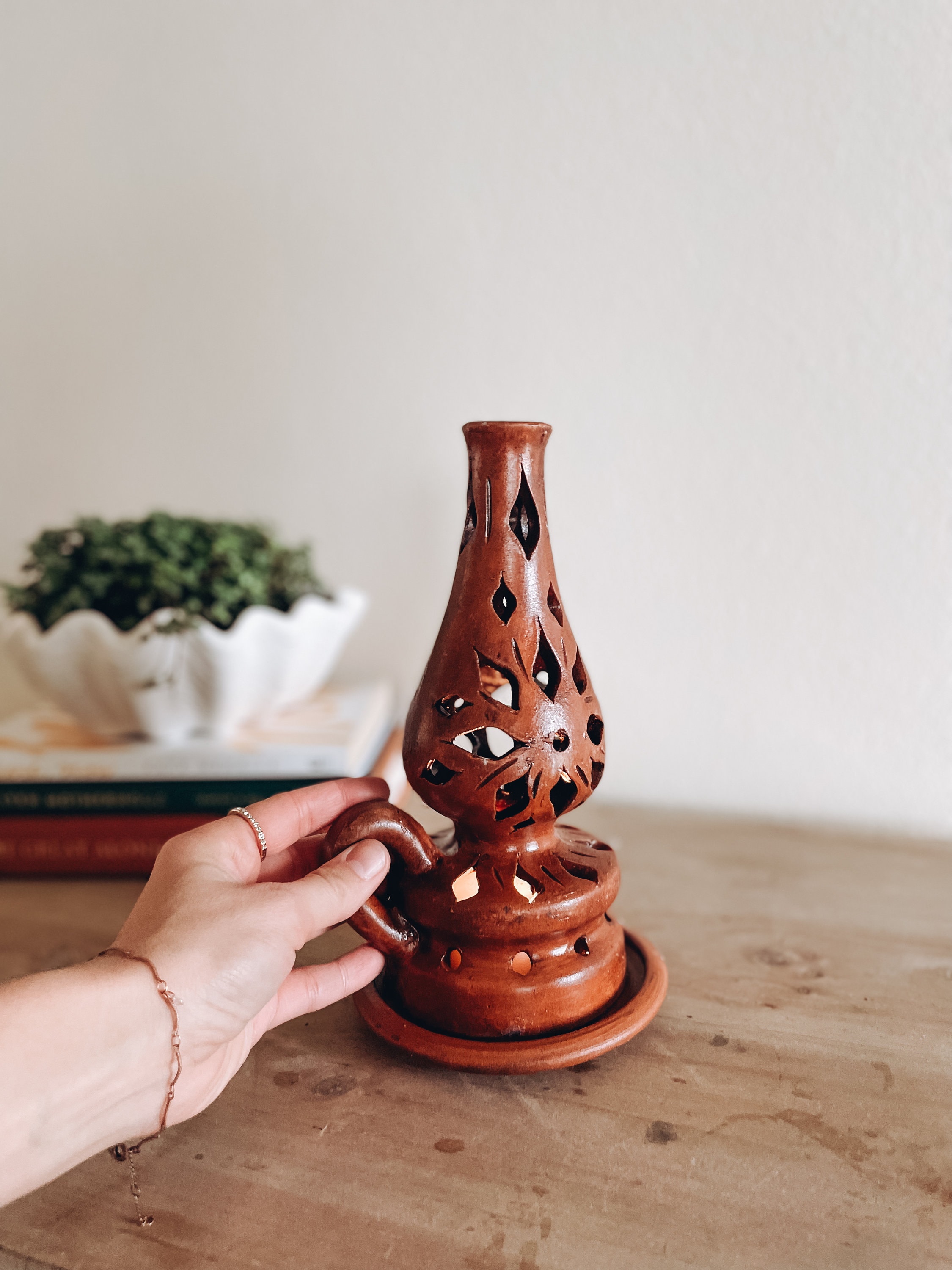 Terracotta Lantern - Etsy