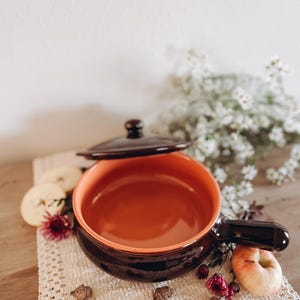 Vintage Rustic Italian Pottery, Vulcania Terracotta Cookware - Etsy