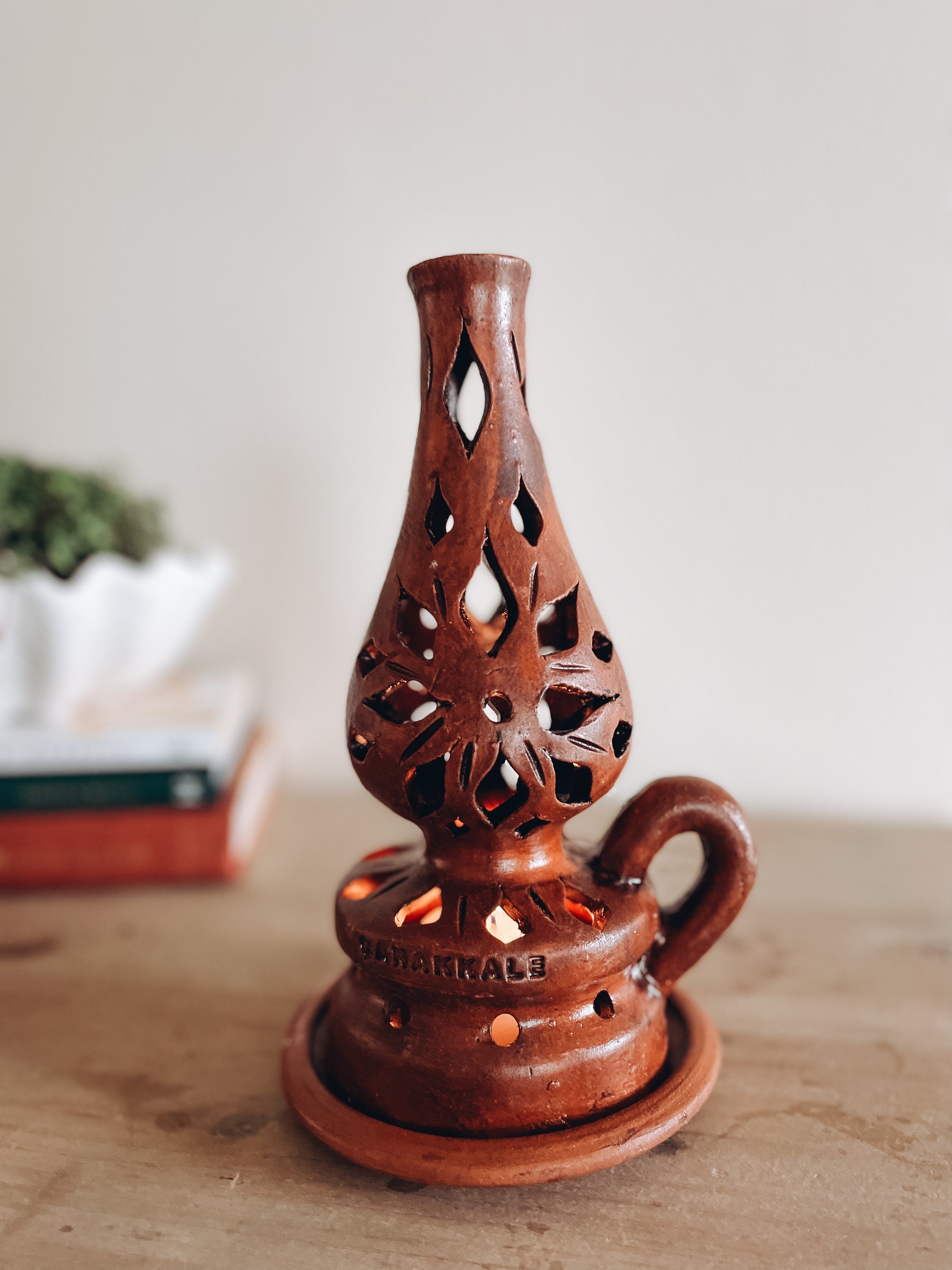 Terracotta Lantern - Etsy