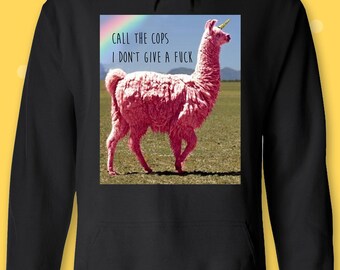 Llama Cop - Etsy