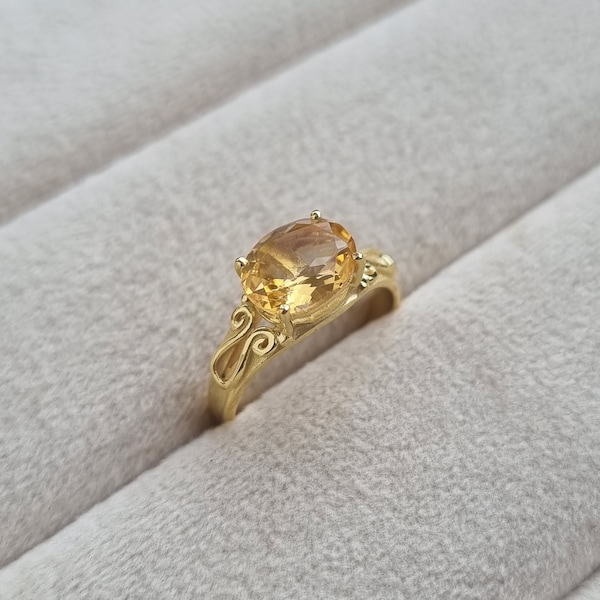 November Birthstone Ring - Etsy