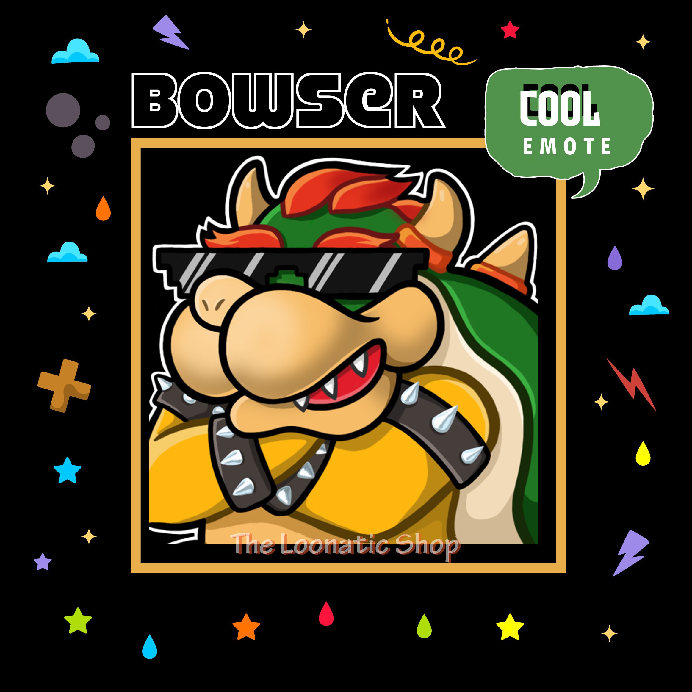 Twitch and Discord Premade Emotes Pack | Super Mario, Princess Peach ...