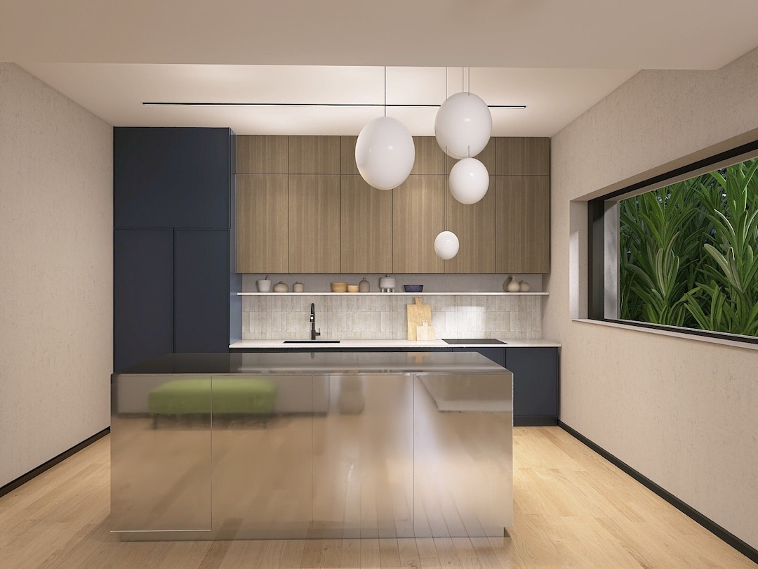 High-quality Kitchen Renderings, Custom Kitchen Design, 3d Rendering ...