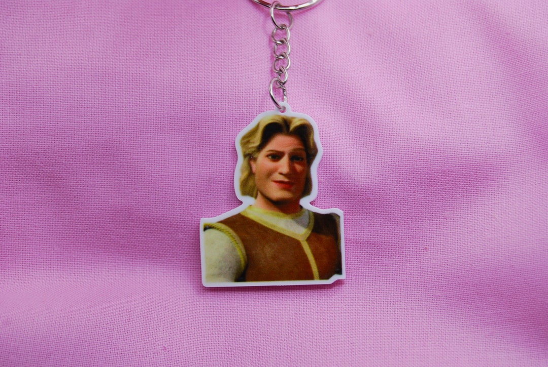 Prince Charming Shrek Meme Acrylic Keyvahin/keyring - Etsy