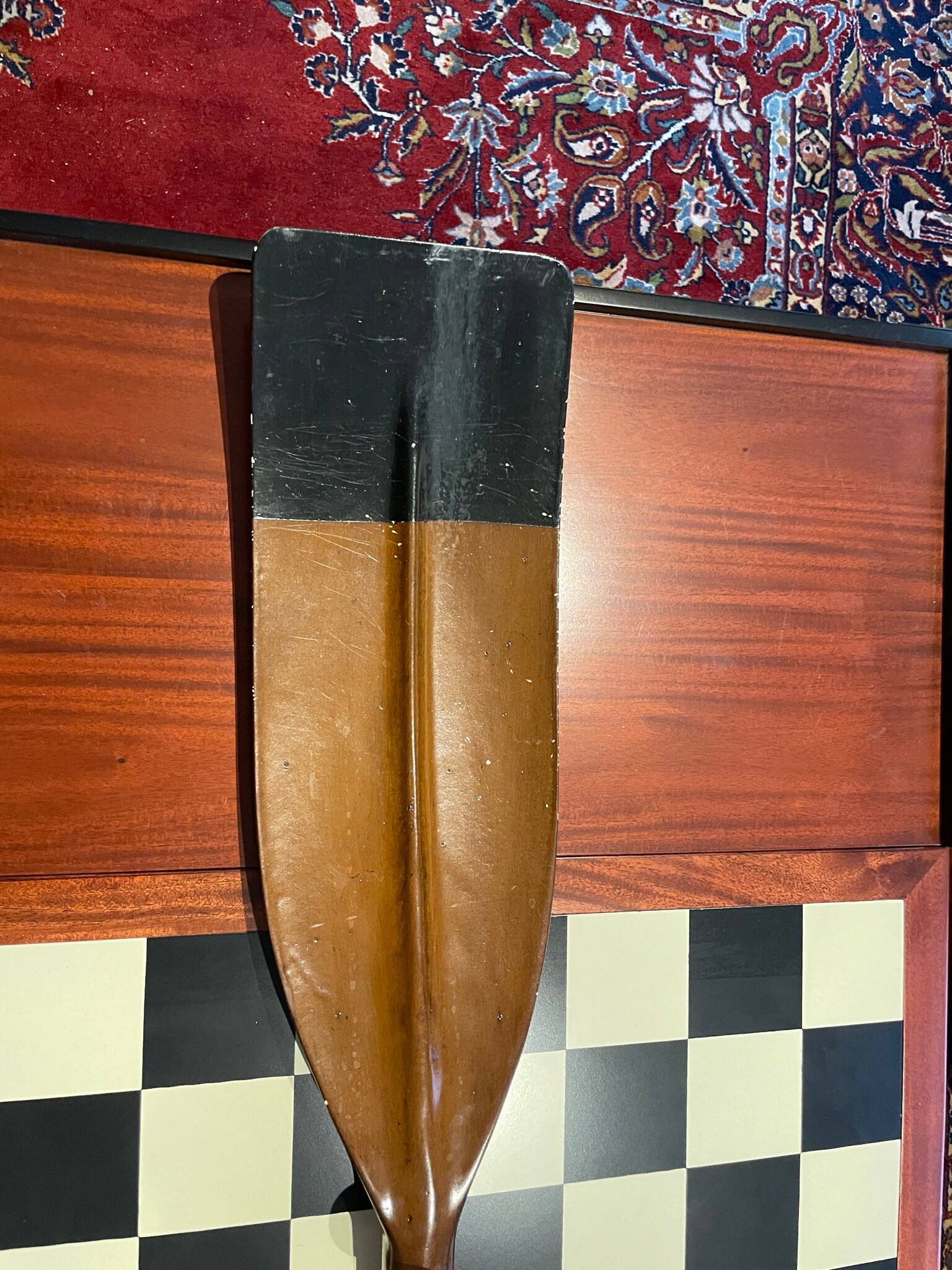 Authentic Models Rudder Wall Shelf Wardrobe Harken Vintage Style Wooden ...