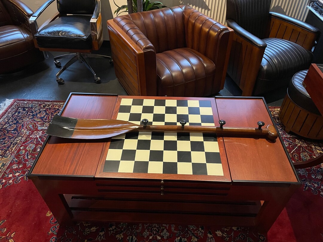 Authentic Models Rudder Wall Shelf Wardrobe Harken Vintage Style Wooden ...