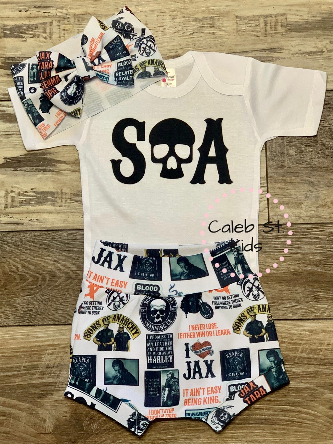 SOA Baby and Toddler Complete Set Outfit / Baby Booty Bummies / Baby ...