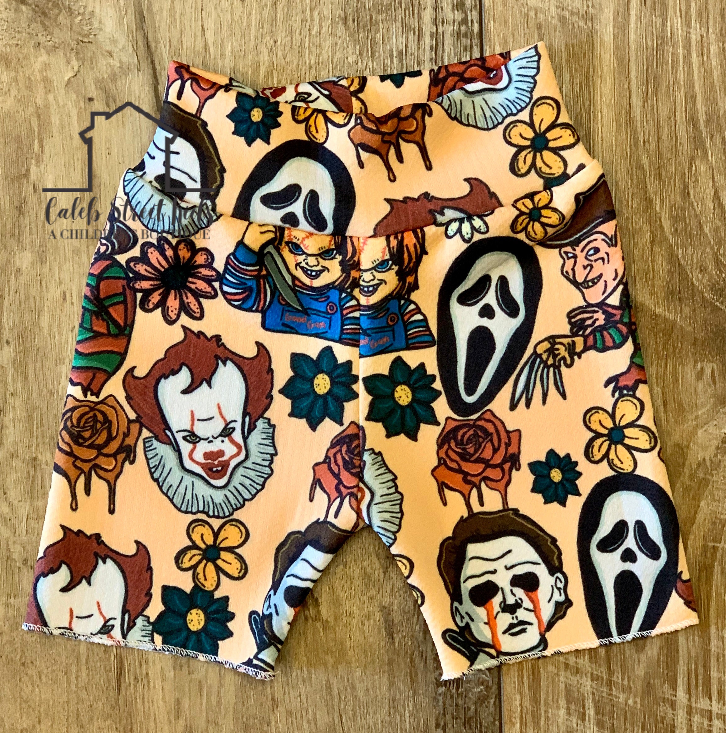 Horror Scream Baby Halloween Outfit Baby or Toddler Set / Baby Bummies ...