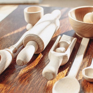 All in One Wooden Sensory Set, Wooden Sensory Box With 10 Tools, Wooden ...