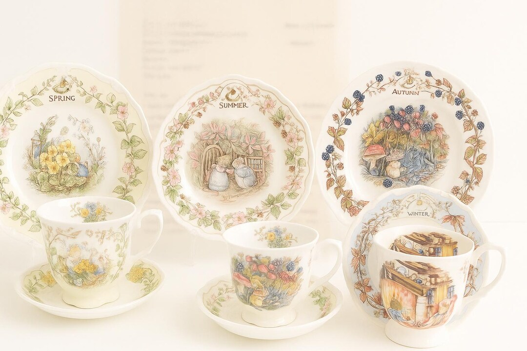 Gift Set - Complete Set of ‘four Seasons’ Collection-brambly Hedge ...