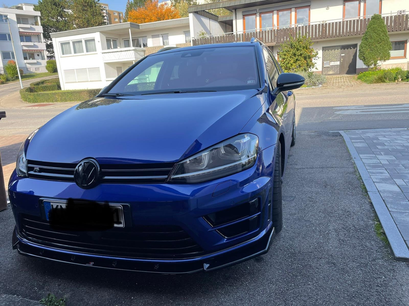 New Variant VW Golf 7 R WRC Rally Style Sticker for the Front Bumper ...