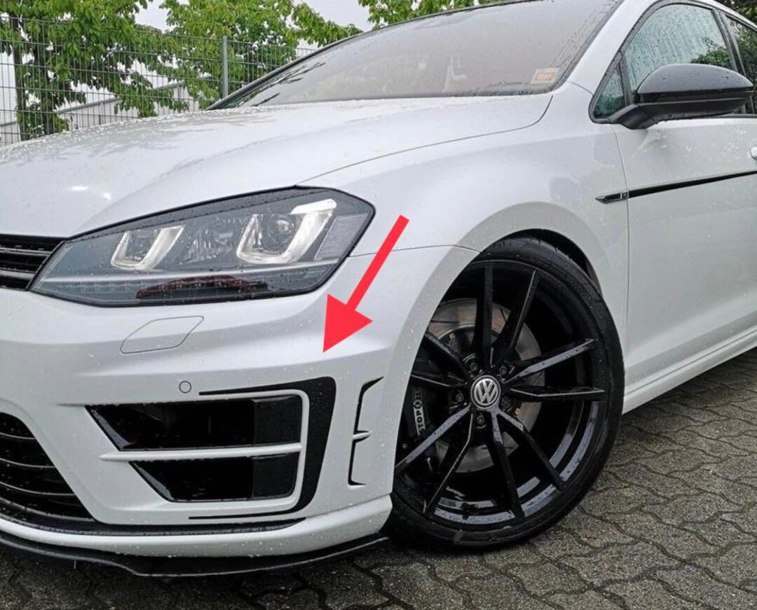 New Variant VW Golf 7 R WRC Rally Style Sticker for the Front Bumper ...