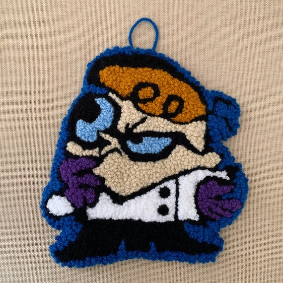 Dexter's Laboratory Punch Needle Wall Hanging - Etsy