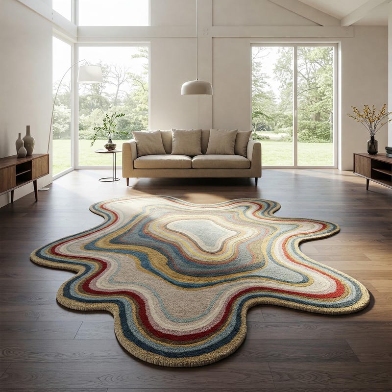 Wavy Rug - Etsy
