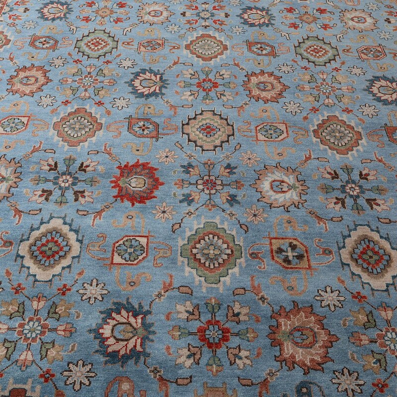 Blue Persian Rug - Etsy