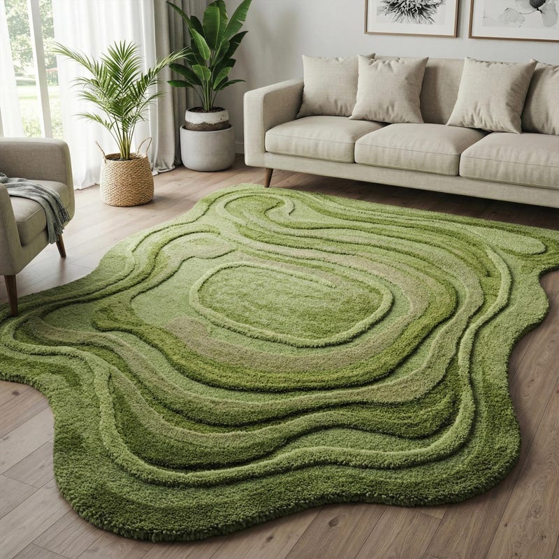 10 Ft Octagon Rug - Etsy