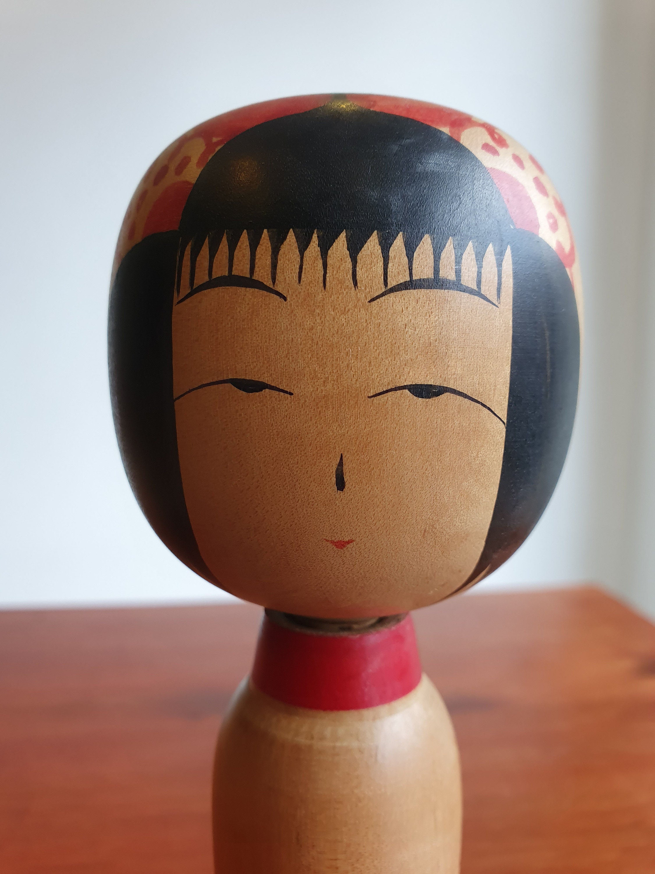 Kokeshi Traditional Naruko, Japanese Wooden Doll Narugo by the Artist ...