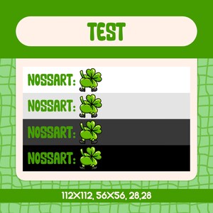 Kawaii Twerk Four Leaf Clover Animated Emote for Twitch and Discord ...