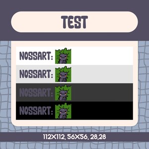 Kawaii Hiding Bush Bat Animated Emote for Twitch and Discord, Cute ...