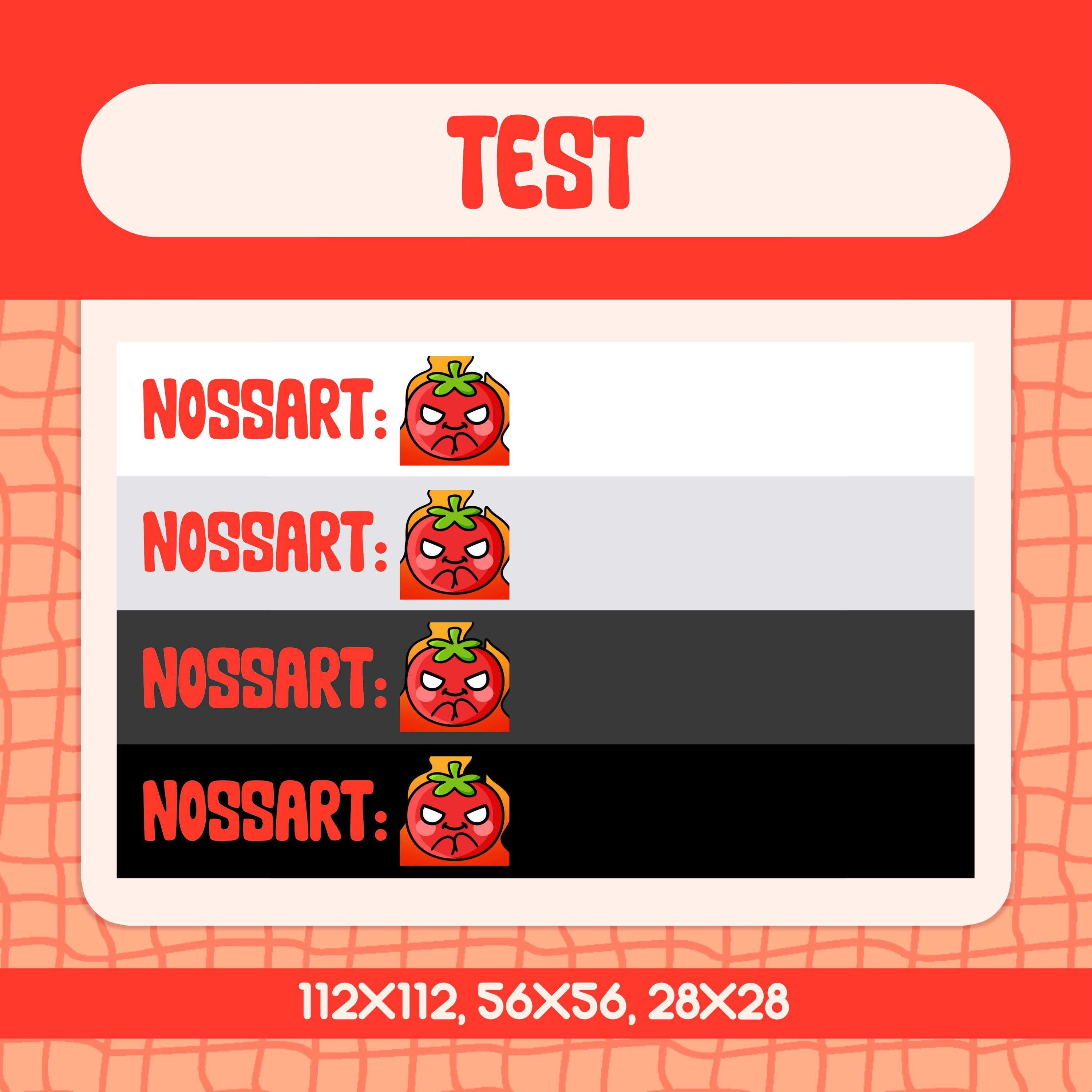 Revenge Tomato Animated Emote, Angry Twitch Discord Rage (digital ...