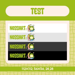 Dreamy Animated Moon Frog Emote for Streamers, Kawaii Starry Frog ...