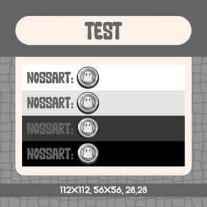 Spooky Silver Ghost Coin Channel Point Icon, Twitch Emote (digital ...