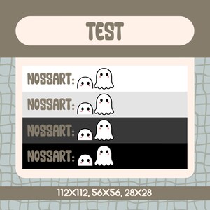 Kawaii Boo Ghost Animated Emote, Spooky Twitch, Discord (digital ...